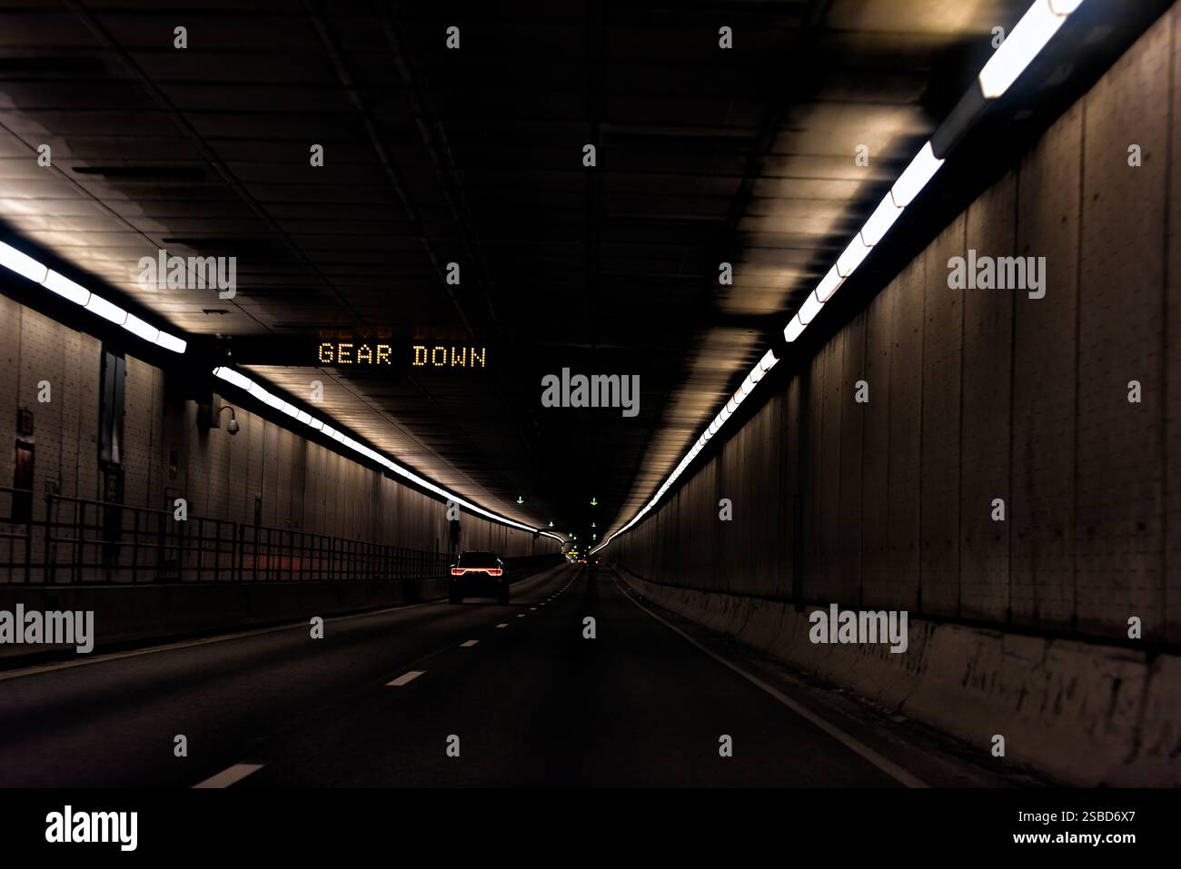 Silverthorne, Colorado Rocky mountains on Interstate 70 Memorial Tunnel ...