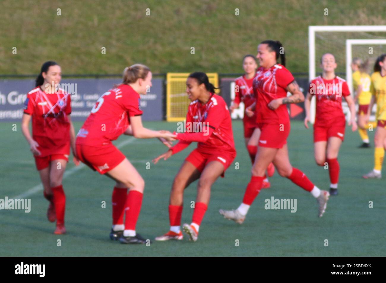 Sheffield, United Kingdom. 2nd Feb, 2025. Players of Barnsley Woomens ...