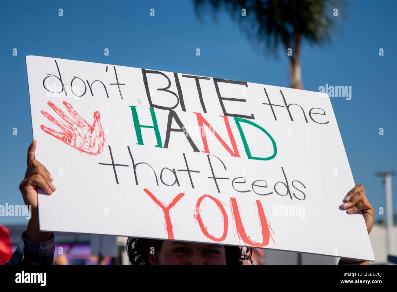 Escondido, USA. 02nd Feb, 2025. Escondido, California, residents ...