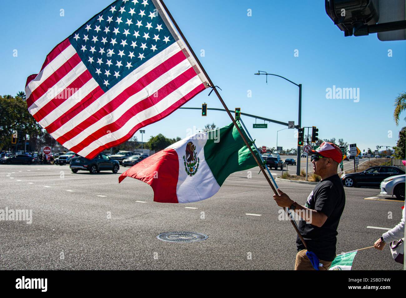 Escondido, USA. 02nd Feb, 2025. Escondido, California, residents ...