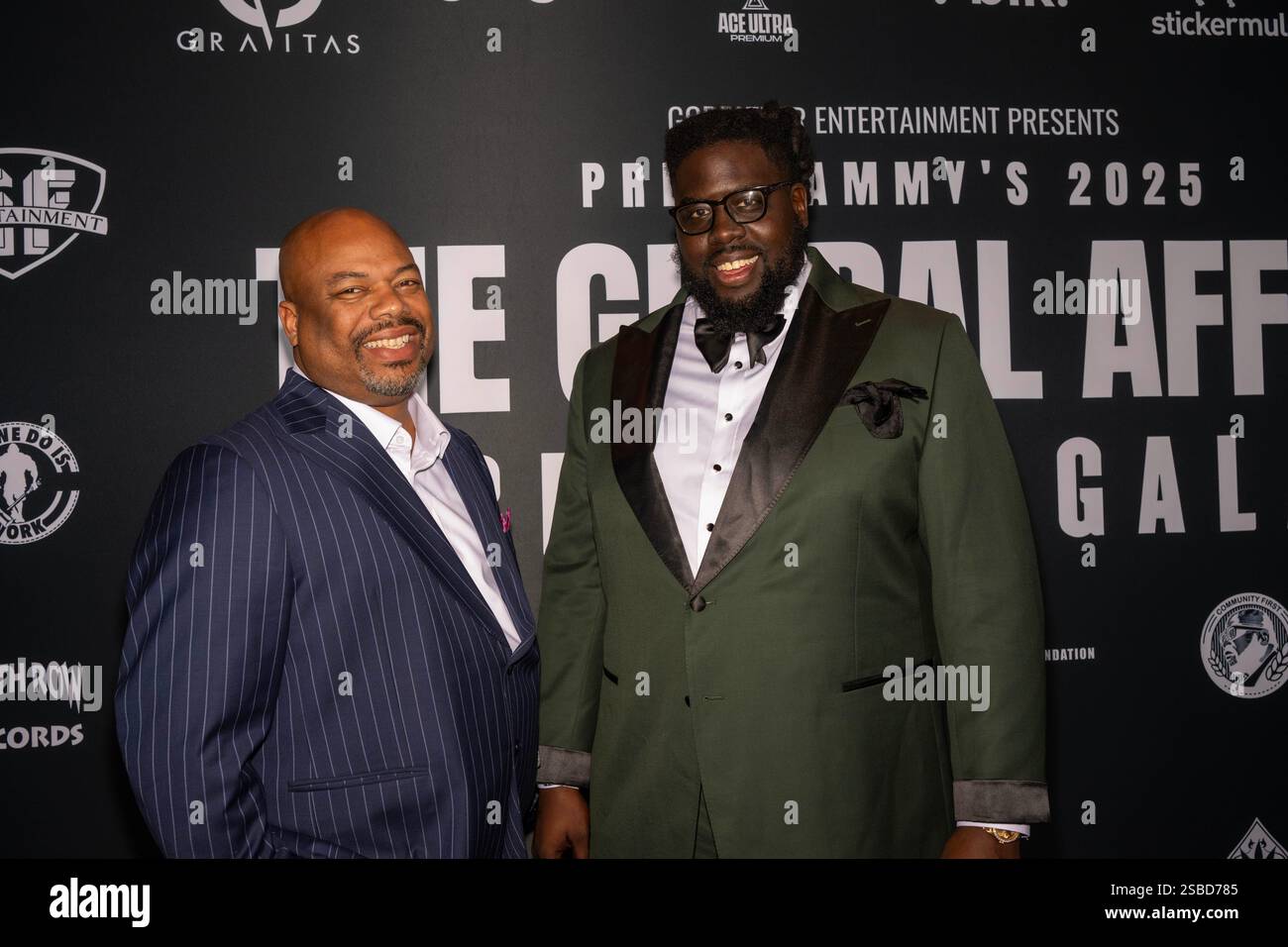 AXIOM's Mark Calibrone and Devon Dickerson attends Godfather ...