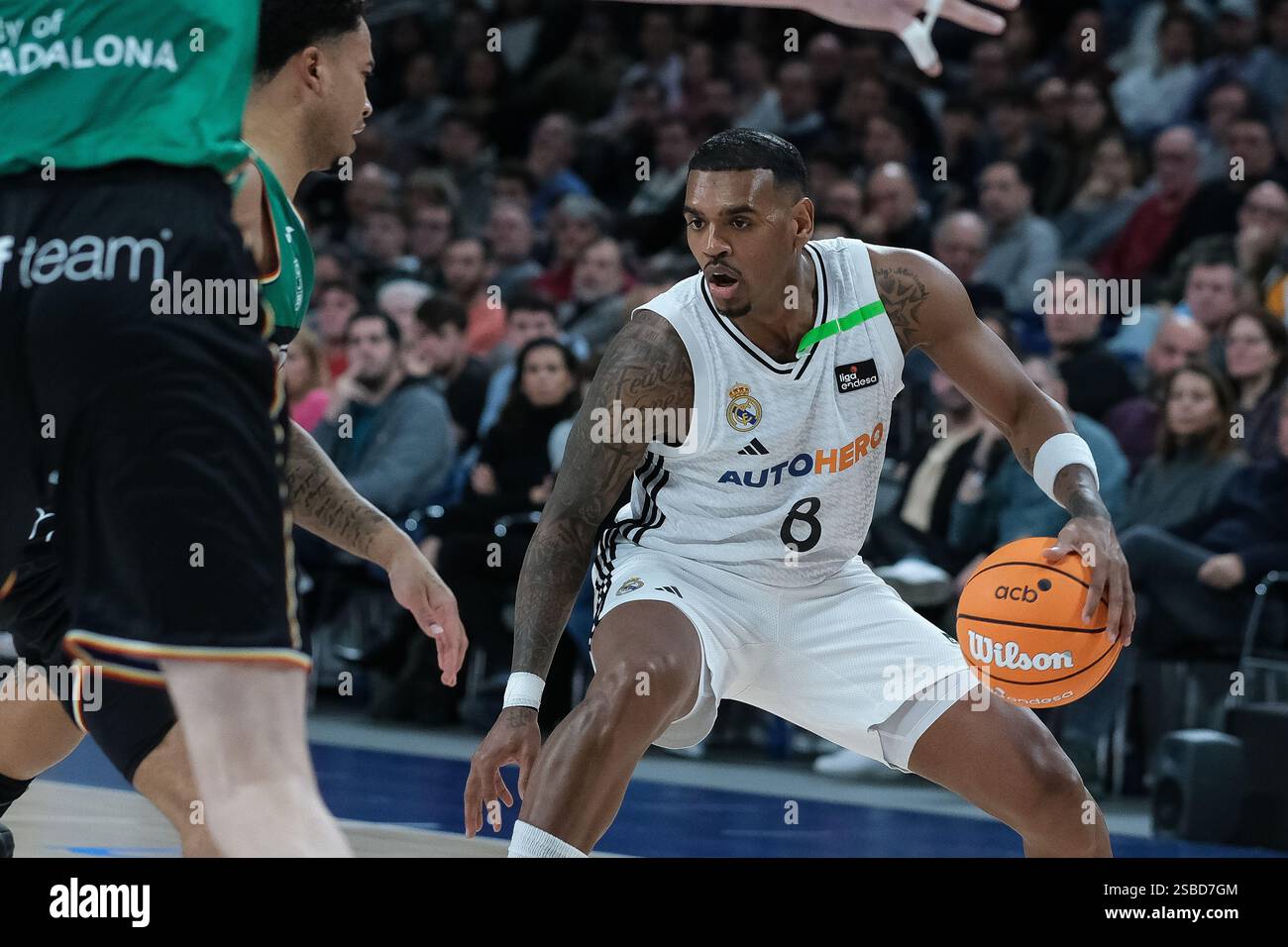 Madrid, Spain. 02nd Feb, 2025. Alberto Abalde of Real Madrid during the ...