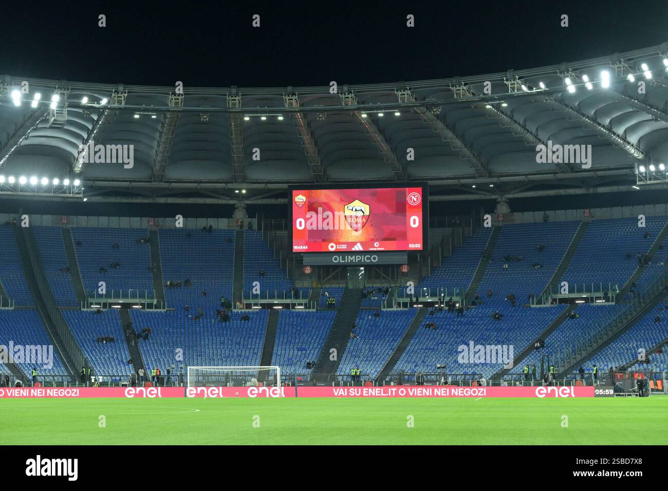 Stadio Olimpico, Rome, Italy. 2nd Feb, 2025. Serie A Football; Roma ...