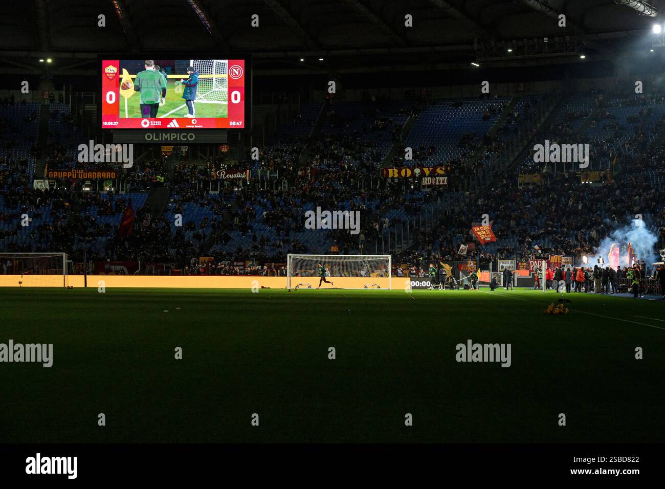 2nd February 2025, Stadio Olimpico, Rome, Italy; Serie A Football; Roma ...