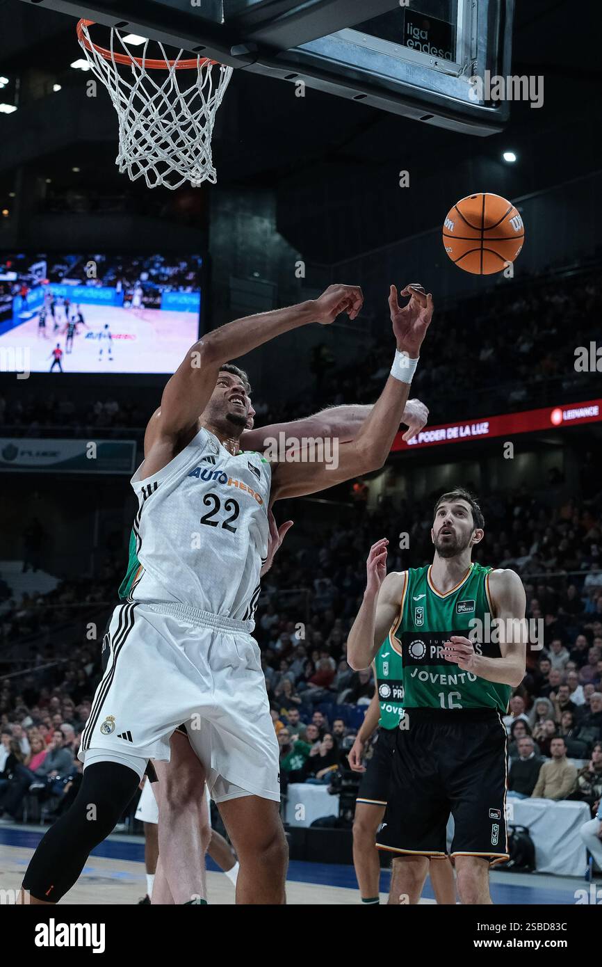 Madrid, Spain. 02nd Feb, 2025. Edy Tavares of Real Madrid during the ...