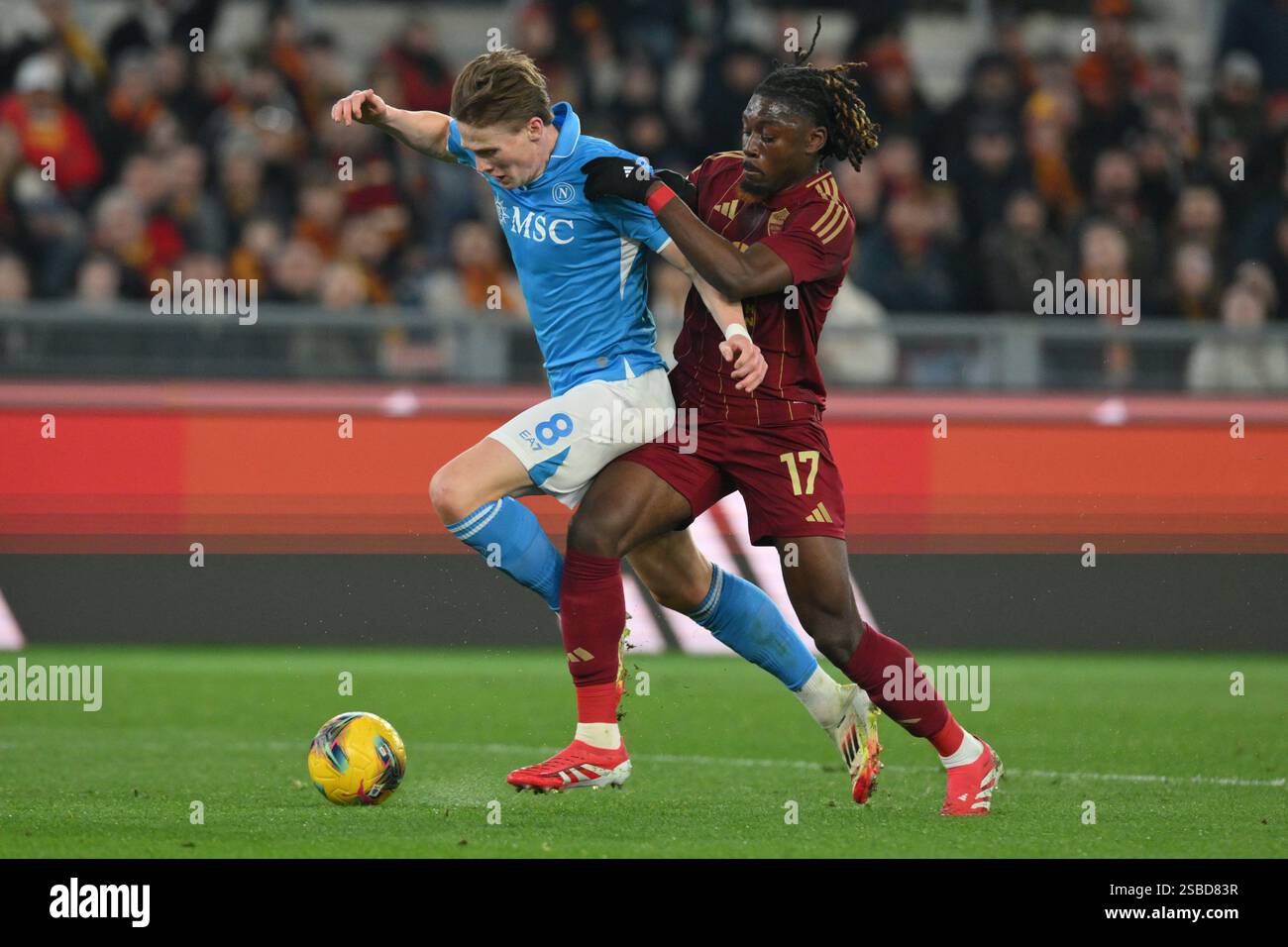 Stadio Olimpico, Rome, Italy. 2nd Feb, 2025. Serie A Football; Roma ...