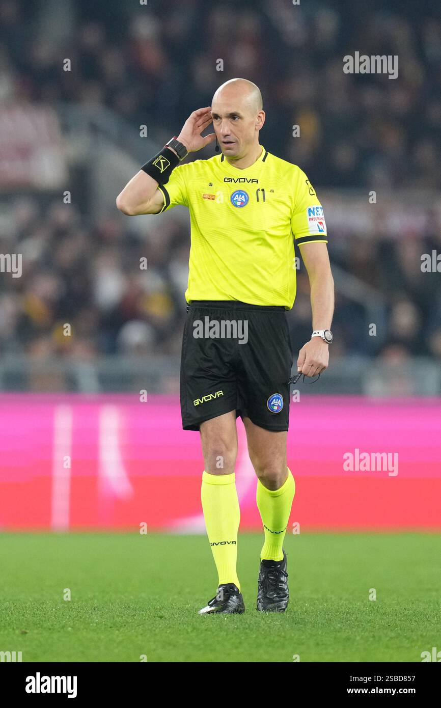 Roma, Italia. 02nd Feb, 2025. Michael Fabbri during the Serie A EniLive ...