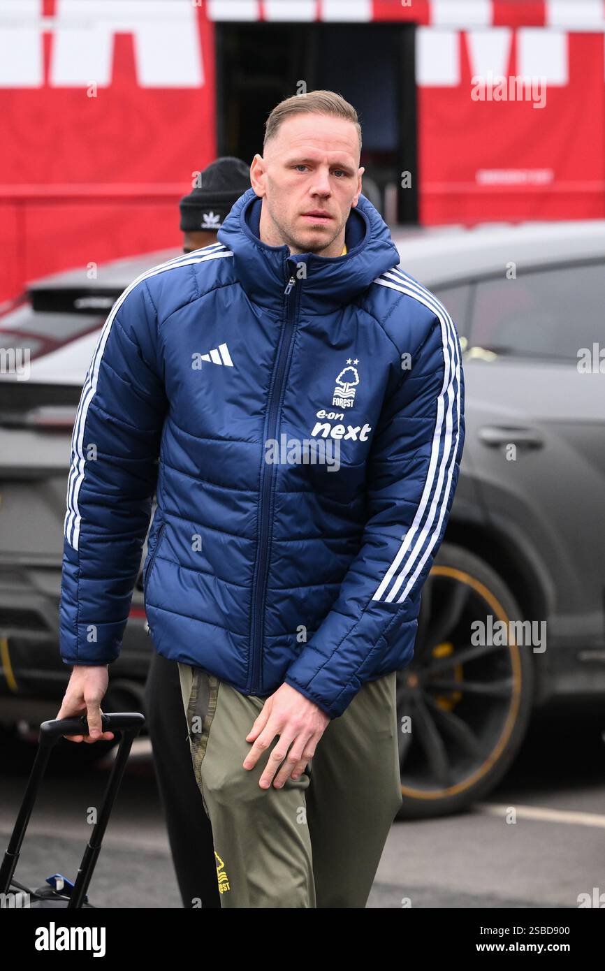 Matz Sels, Nottingham Forest goalkeeper during the Premier League match ...