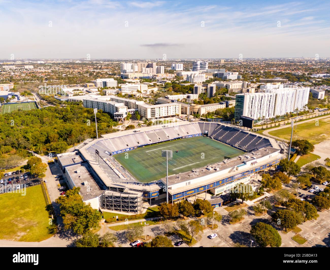 Miami, FL, USA - January 29, 2025: FIU Pitbull Stadium Florida ...