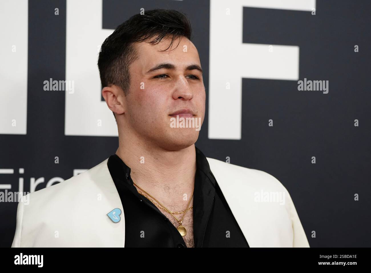 Chris Olsen arrives at the 67th annual Grammy Awards on Sunday, Feb. 2 ...