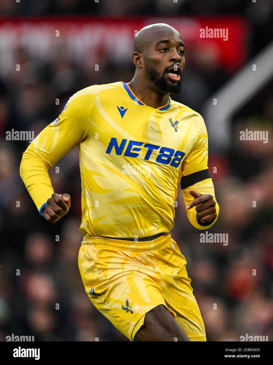 Jean-Philippe Mateta of Crystal Palace in action during the Premier ...