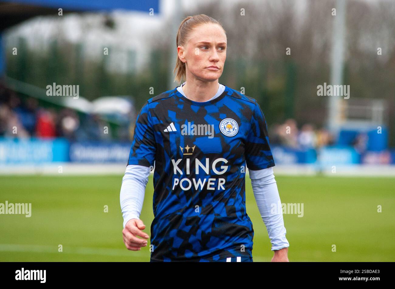 Liverpool, UK. 2nd Feb, 2025. Headshot of CJ Bott (4 Leicester City ...