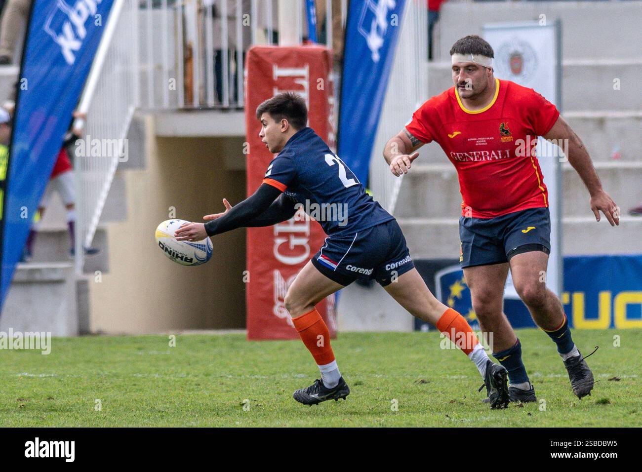 Madrid, Madrid, Spain. 2nd Feb, 2025. 21. MARK COEBERGH ""“ Netherlands ...