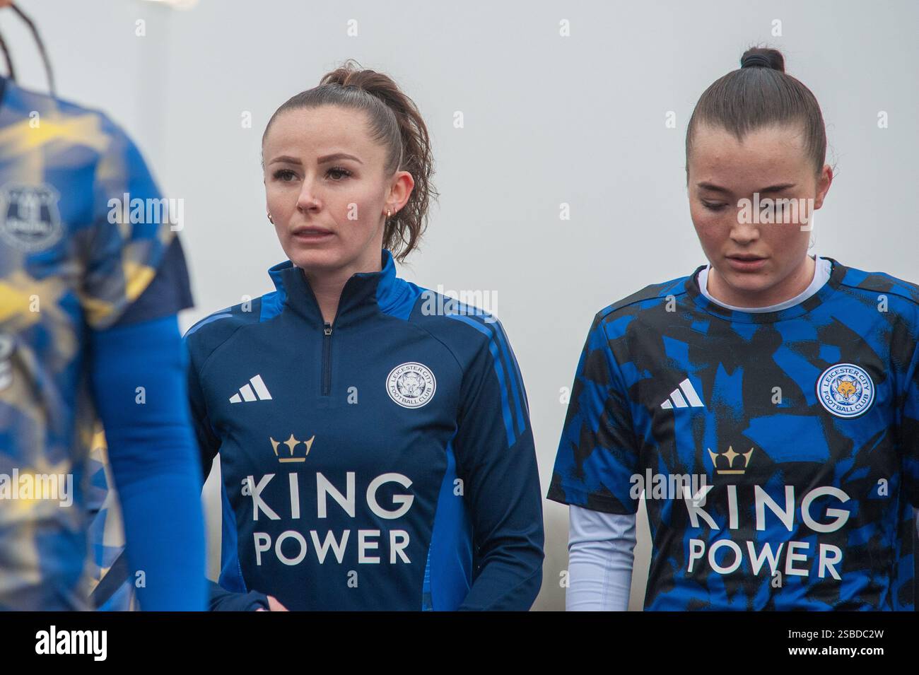 Liverpool, UK. 2nd Feb, 2025. General shot of Hannah Cain (21 Leicester ...