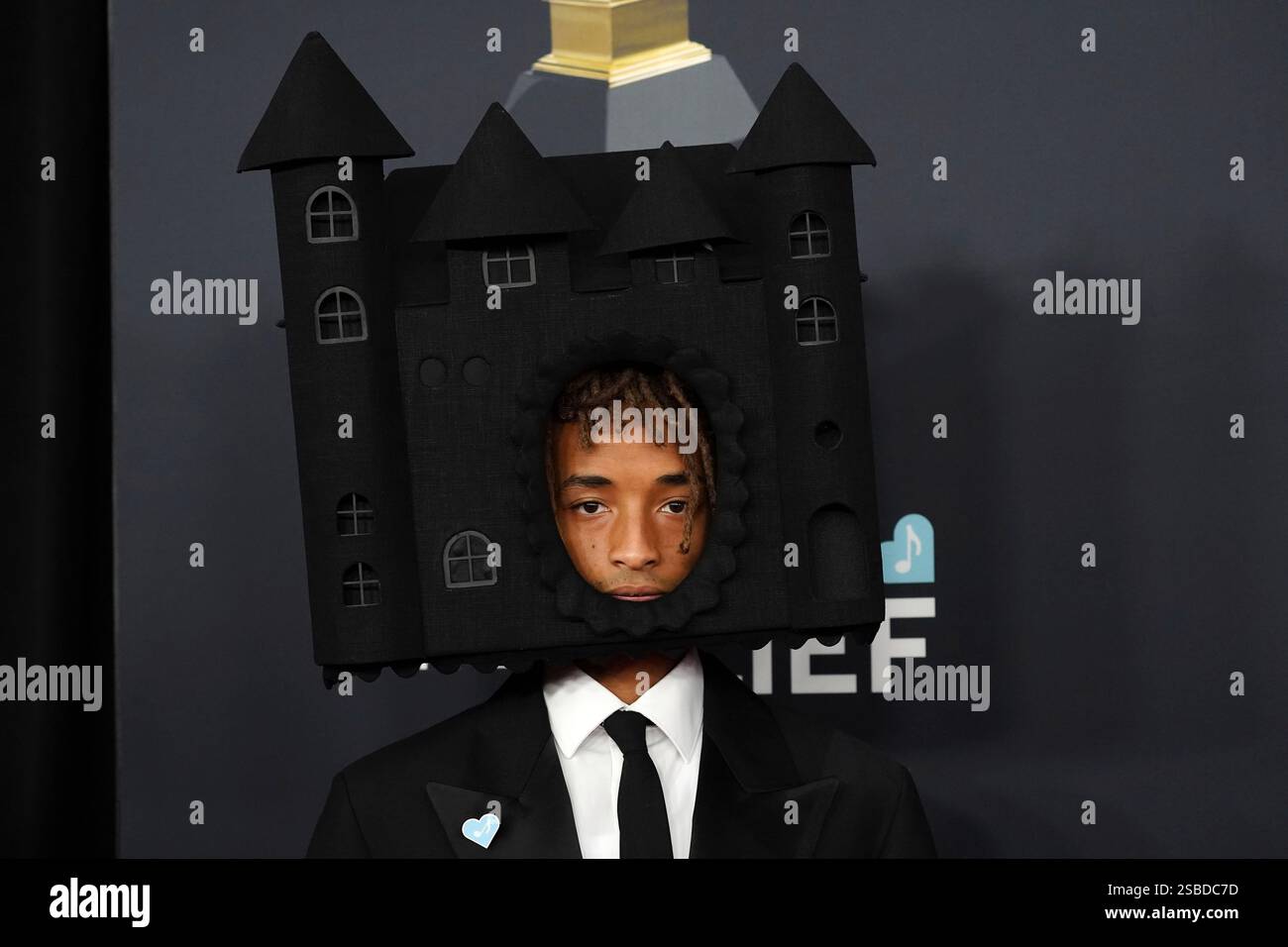 Jaden Smith arrives at the 67th annual Grammy Awards on Sunday, Feb. 2 ...