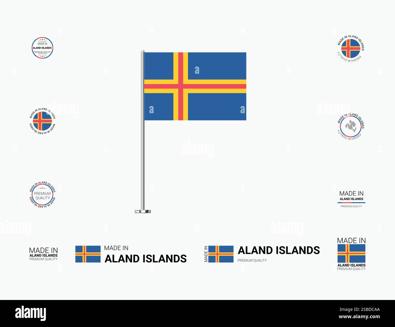 Republic of aland islands stamp hi-res stock photography and images - Alamy