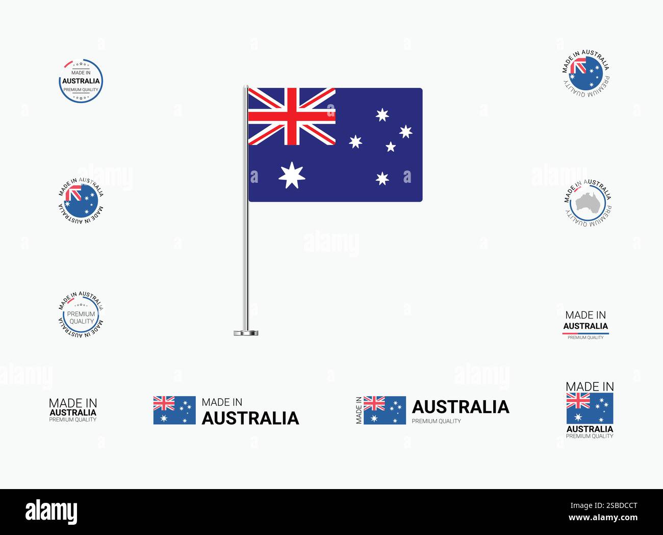 Modern australia stamps hi-res stock photography and images - Alamy