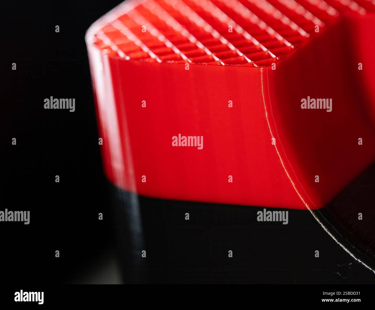 3D printed model with 15 percent lattice infill for structural support ...