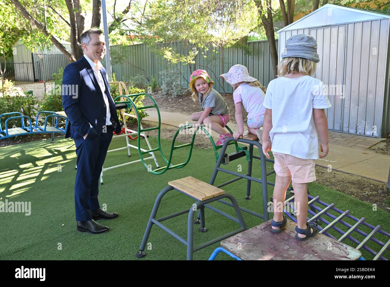 Canberra, Australia. 03rd Feb, 2025. Minister for Education Jason Clare ...