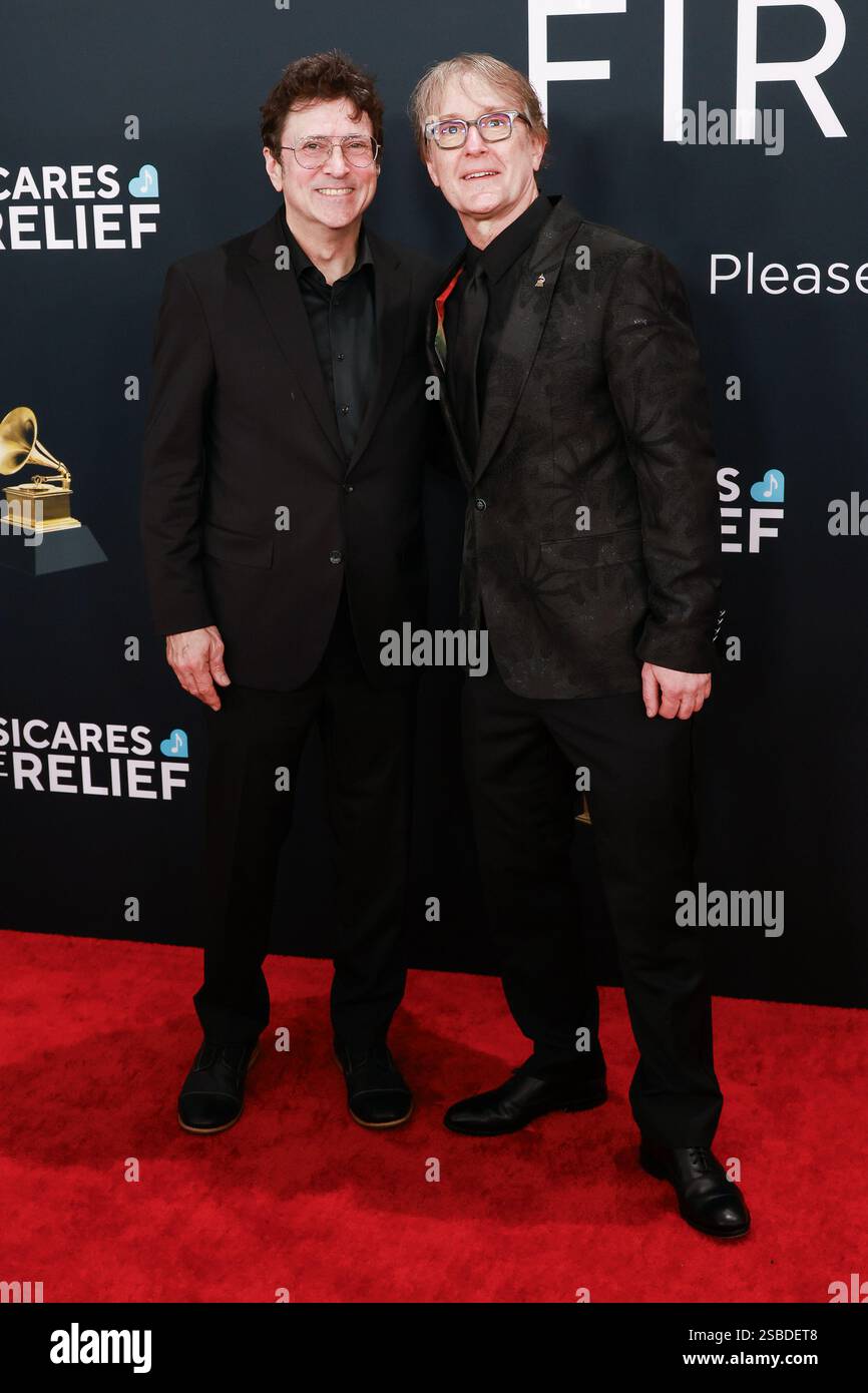 Los Angeles, USA. 02nd Feb, 2025. Will Kimbrough and Michal Romanowski ...