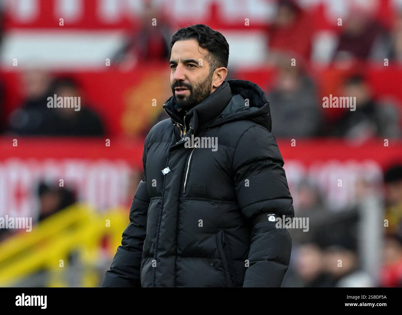 Manchester United head coach Ruben Amorim during the Manchester United ...