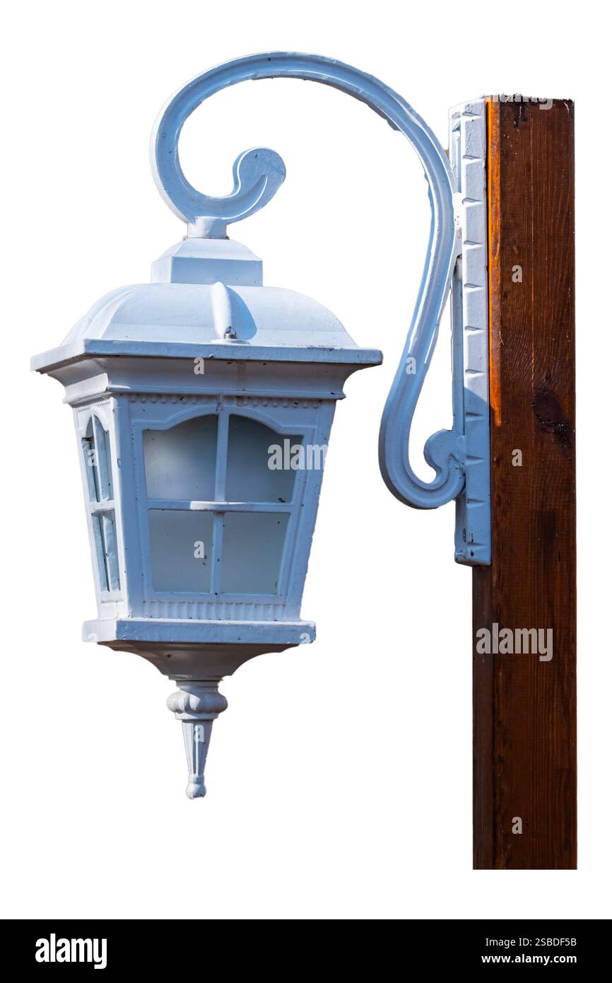 Tree and lamp post Cut Out Stock Images & Pictures - Alamy