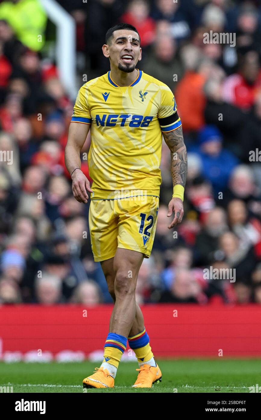 Crystal Palace Daniel Munoz (12) during the Manchester United FC v ...