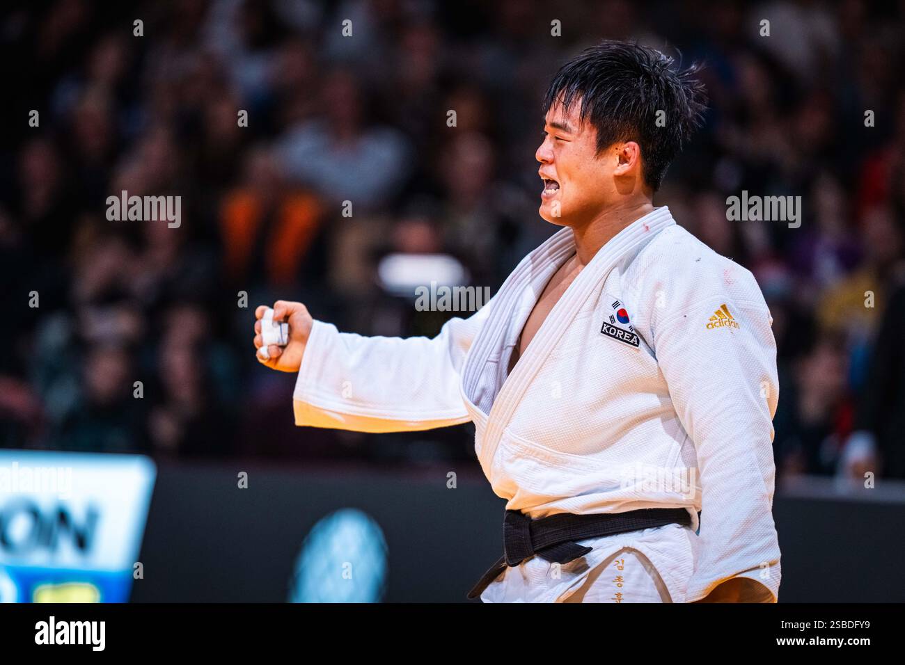 Jonghoon KIM (KOR) Final men's -90Kg during the Paris Grand Slam 2025 ...