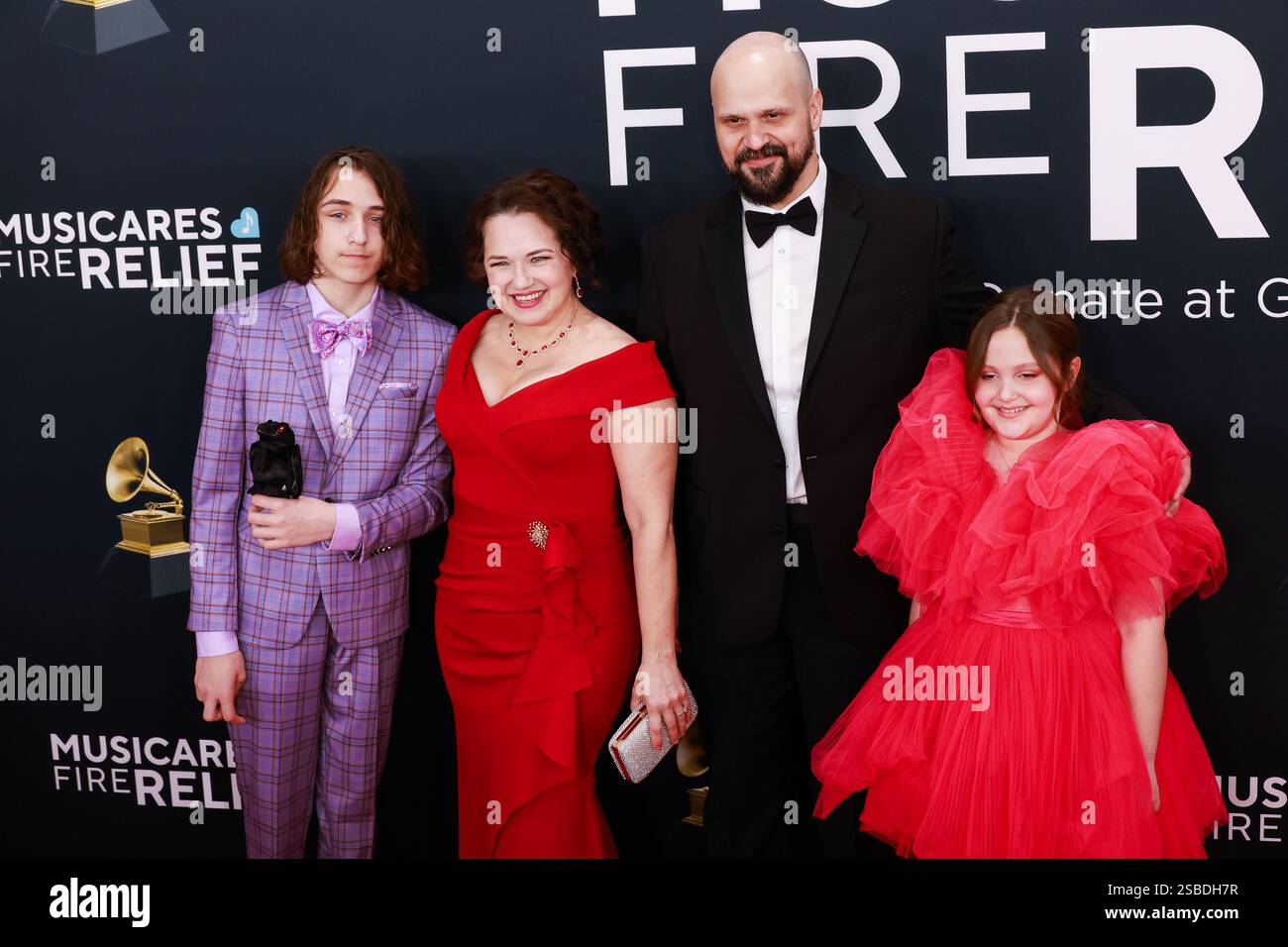 Los Angeles, USA. 02nd Feb, 2025. Edward Parks, Kelly Kaduce, Colin ...