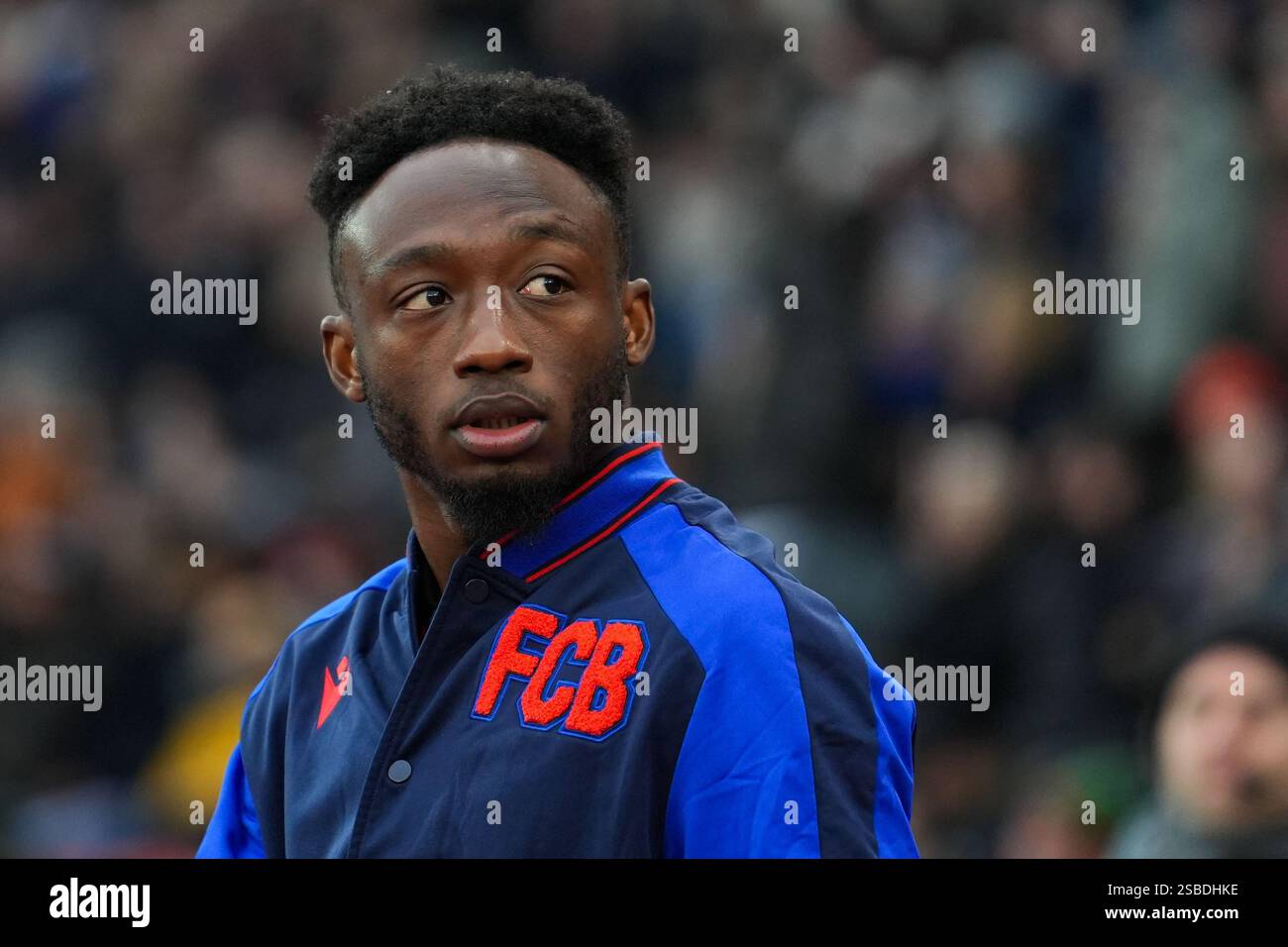 Zurich, Switzerland, February 2nd 2025: Benie Adama Traore (11 FCB ...