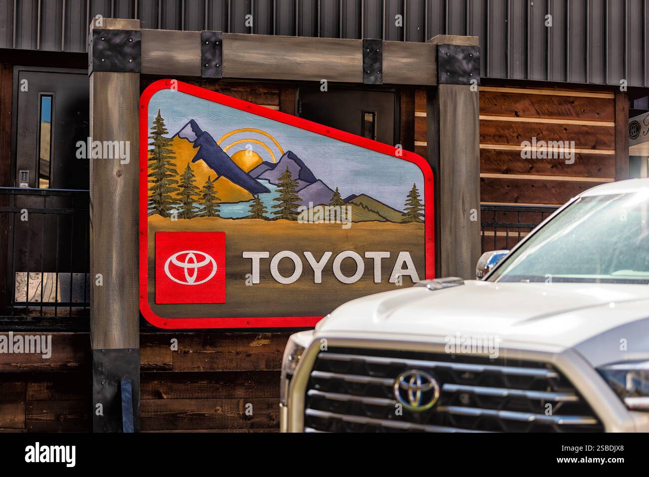Beaver Creek, USA - October 8, 2022: Colorado ski resort town of Beaver ...