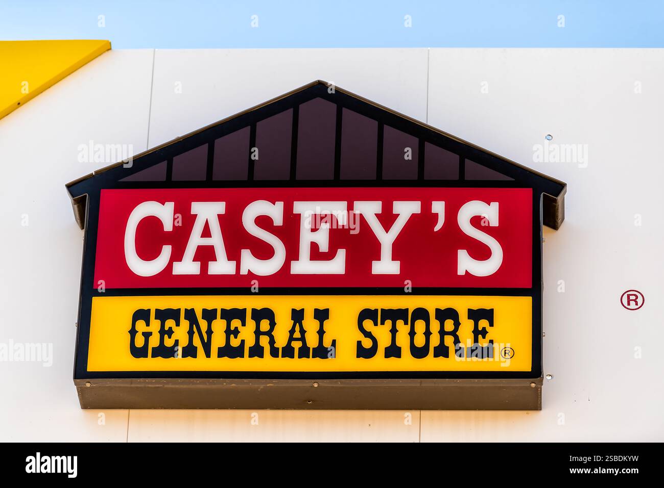 Atwood, USA - November 1, 2022: Small city in Kansas with exterior ...