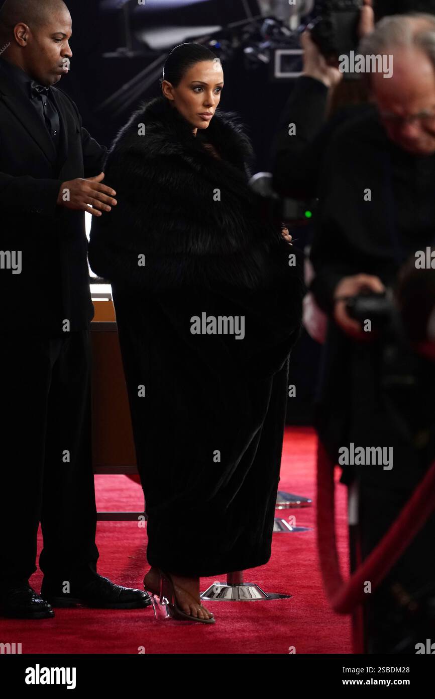 Bianca Censori arrives at the 67th annual Grammy Awards on Sunday, Feb ...