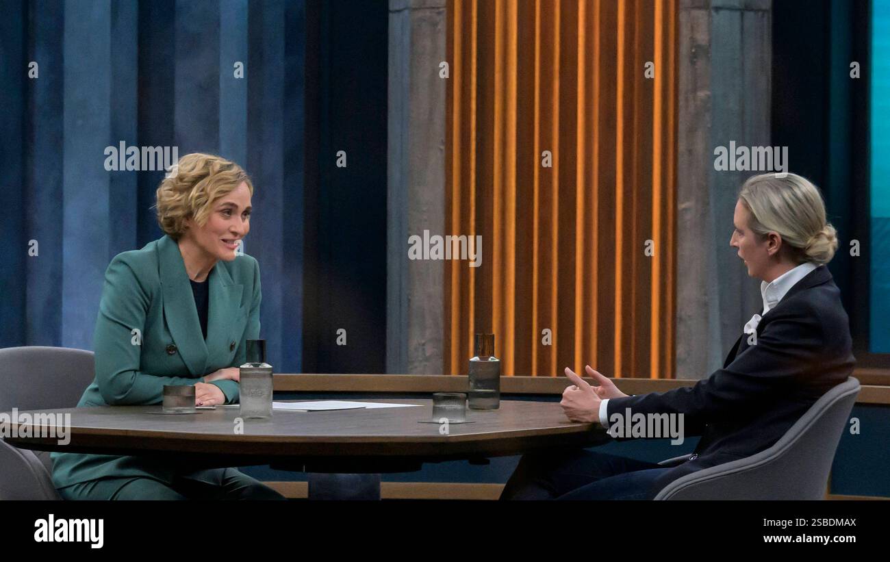 GER, Berlin, Studio, zu Gast bei - Caren Miosga, Polittalk, TV, Format ...