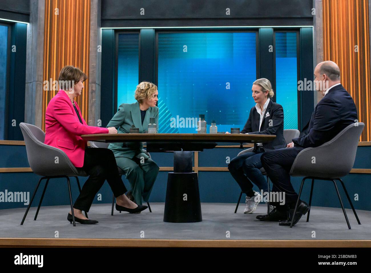 GER, Berlin, Studio, zu Gast bei - Caren Miosga, Polittalk, TV, Format ...