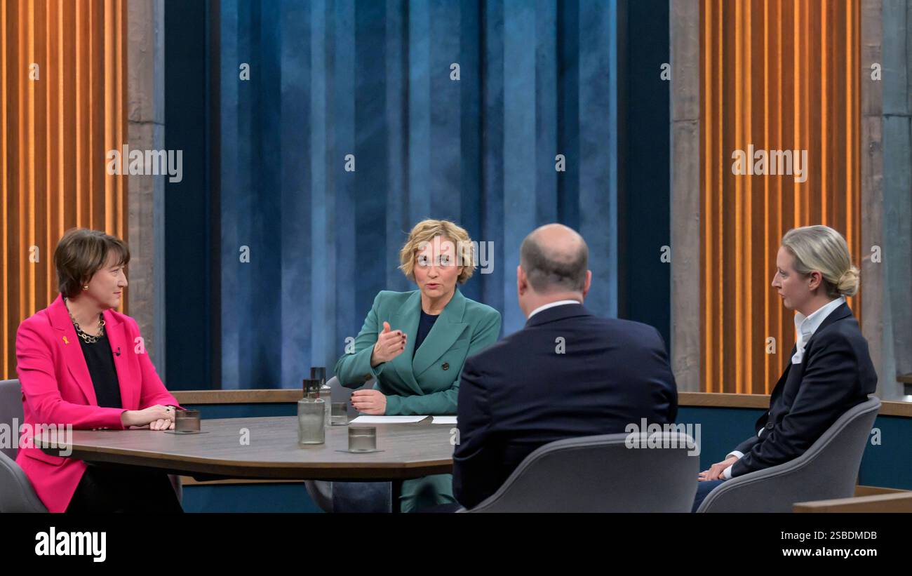 GER, Berlin, Studio, zu Gast bei - Caren Miosga, Polittalk, TV, Format ...