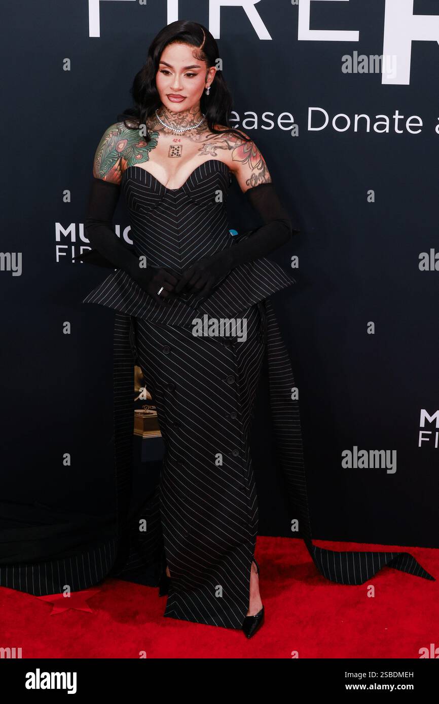 Los Angeles, USA. 02nd Feb, 2025. Kehlani walking on the red carpet ...