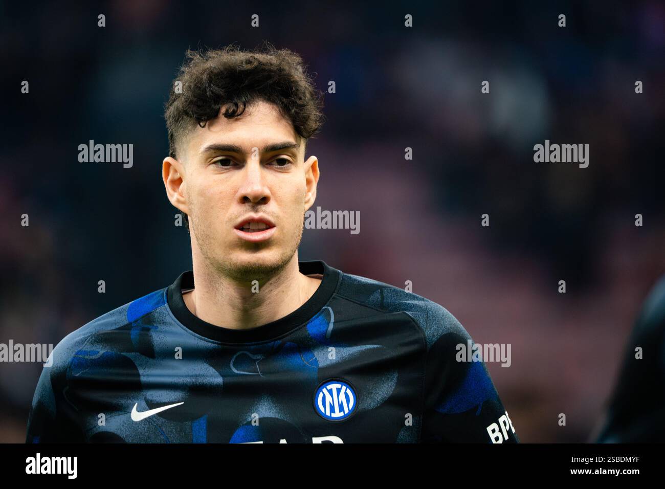 Milan, Italy. 02nd Feb, 2025. Alessandro Bastoni (FC Inter) during the ...