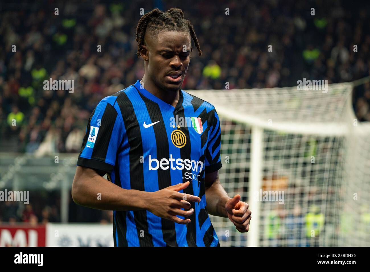Milan, Italy. 02nd Feb, 2025. Yann Aurel Bisseck (FC Inter) during the ...