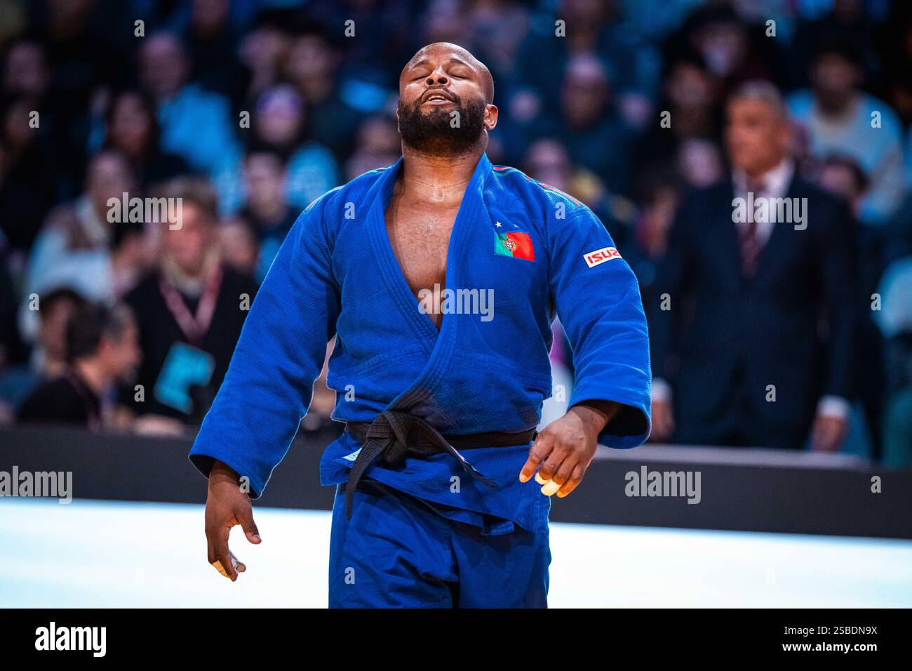 Jorge FONSECA (POR) Bronze medal match menâ??s -100kg during the Paris Grand Slam 2025, IJF Judo ...