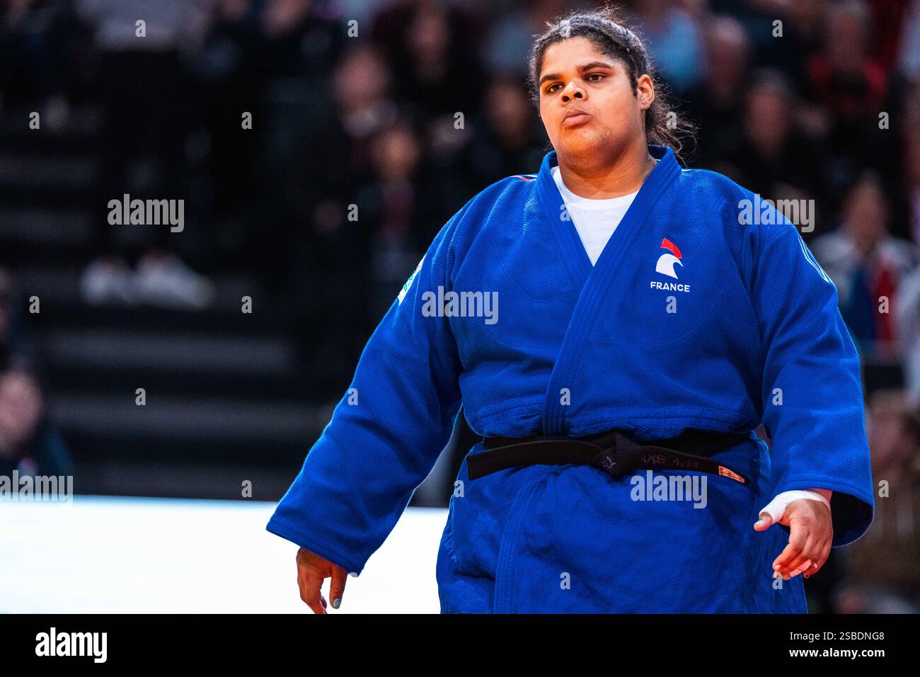 Lea FONTAINE (FRA) Final Womenâ??s +78Kg during the Paris Grand Slam ...