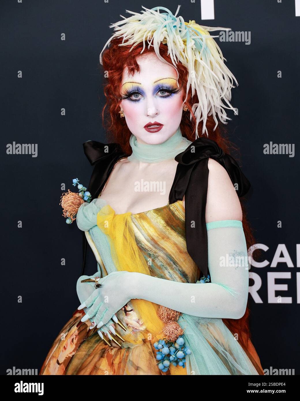 Los Angeles, USA. 02nd Feb, 2025. Chappell Roan walking on the red ...