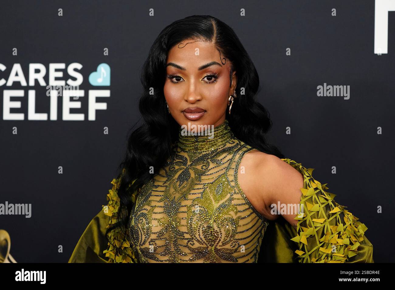 Shenseea arrives at the 67th annual Grammy Awards on Sunday, Feb. 2 ...