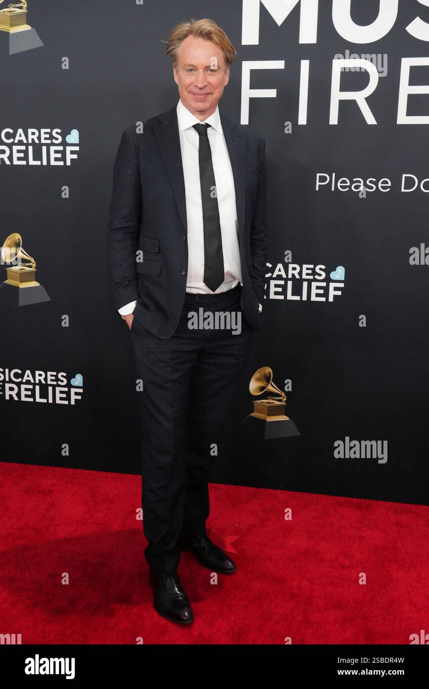 Giles Martin arrives at the 67th annual Grammy Awards on Sunday, Feb. 2 ...