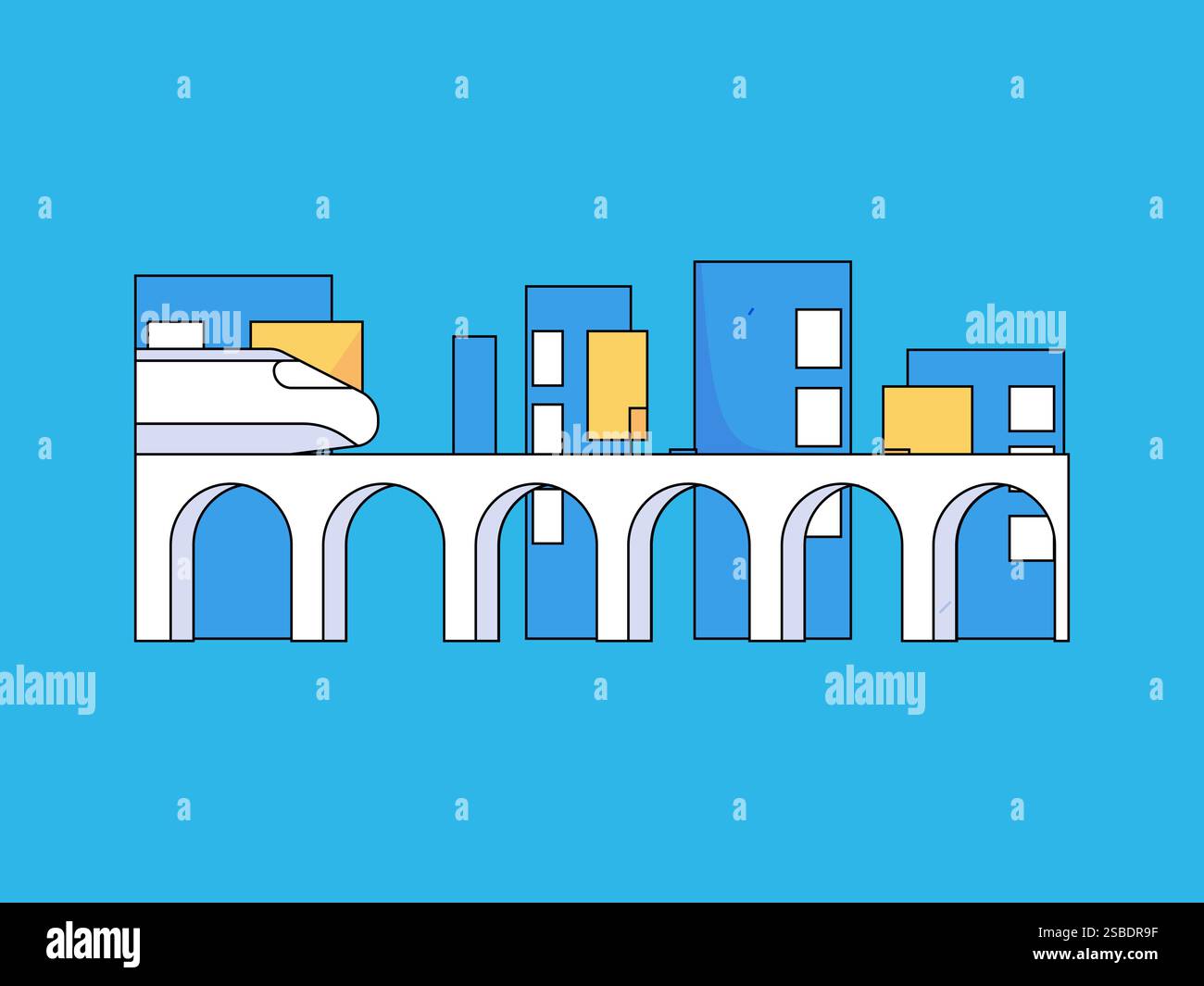 House building vector concept operation hand drawn illustration Stock ...