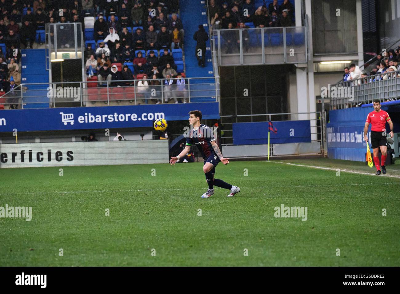 Eibar, Gipuzkoa, Spain - 2th February 2025: Cristian Gutiérrez ...