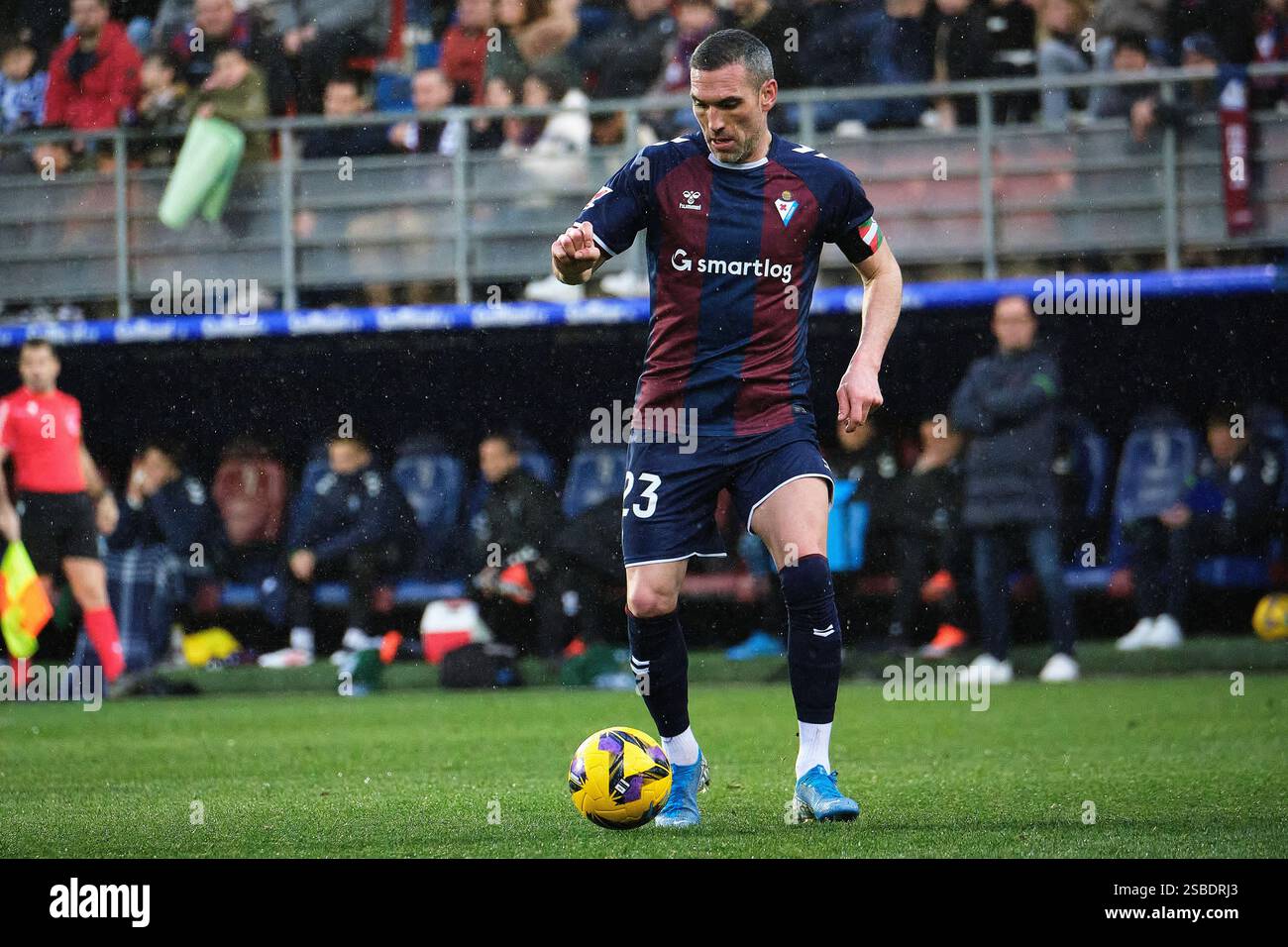 Eibar, Gipuzkoa, Spain - 2th February 2025: Anaitz Arbilla in SD Eibar vs RC Deportivo de La ...