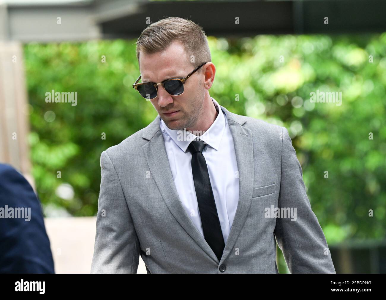 Brisbane, Australia. 03rd Feb, 2025. Joshua James Small is seen ...