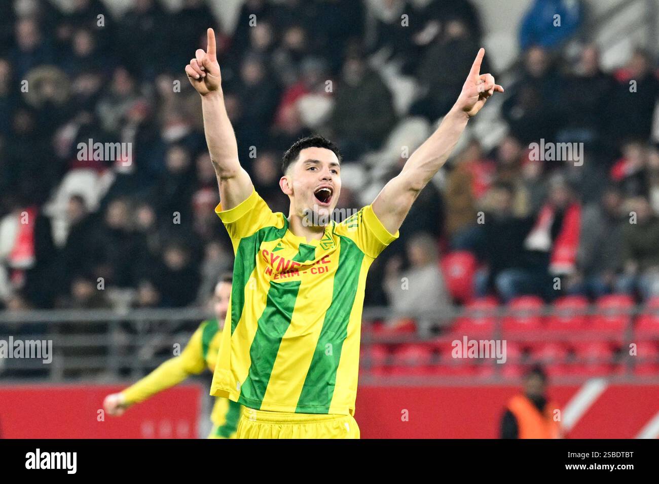 39 Matthis ABLINE (fcn) during the Ligue 1 McDonald's match between ...
