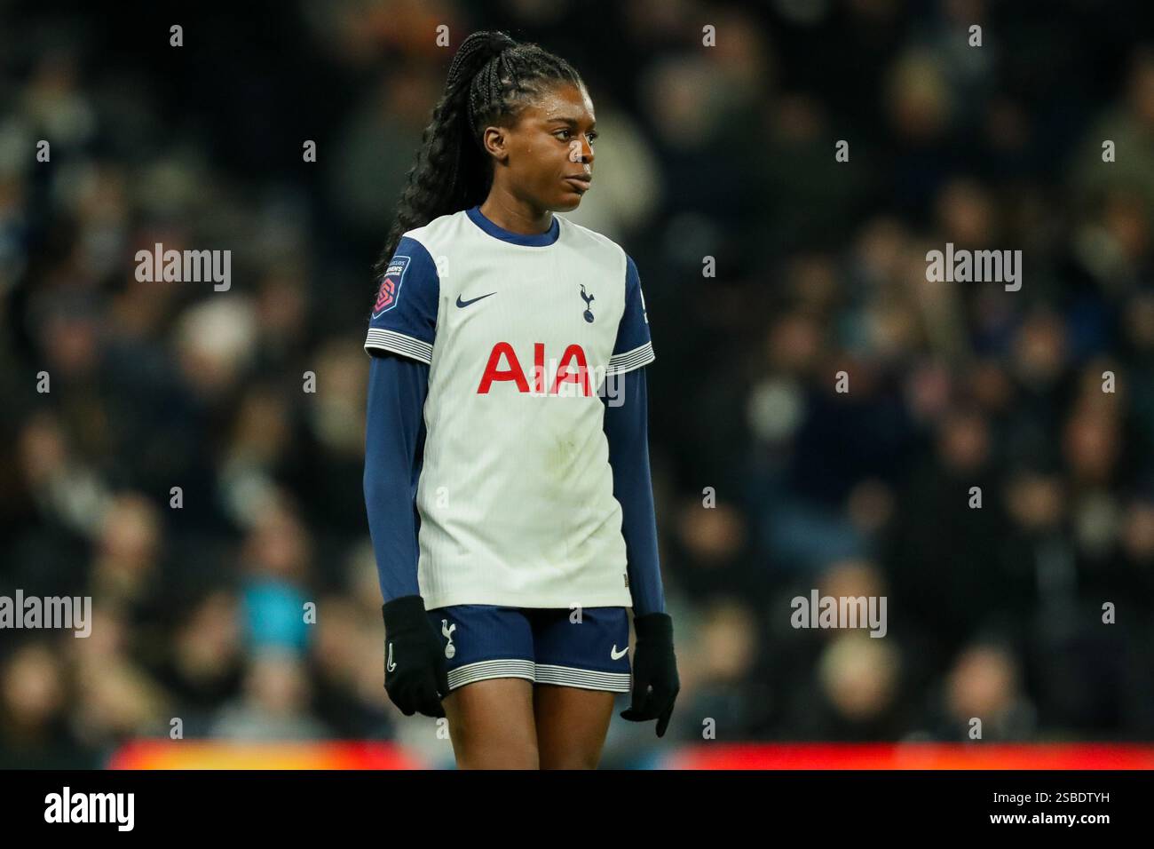 Jessica Naz of Tottenham Hotspur Women looks on during the Barclays ...